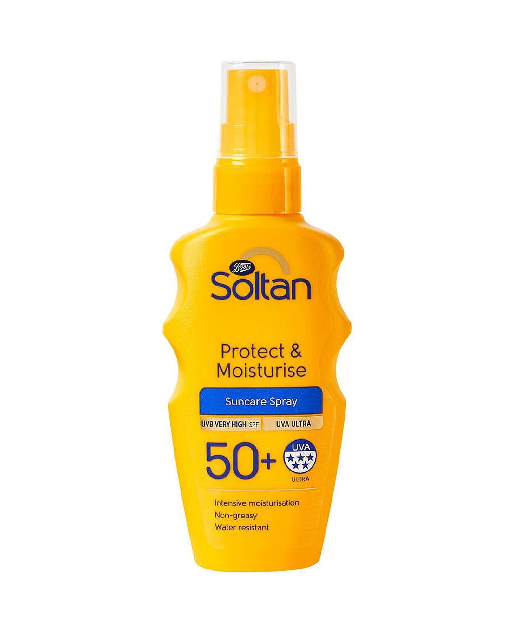 Soltan Protect & Moisturise Mini Spray Spf50+ 75ml | Boots Qatar